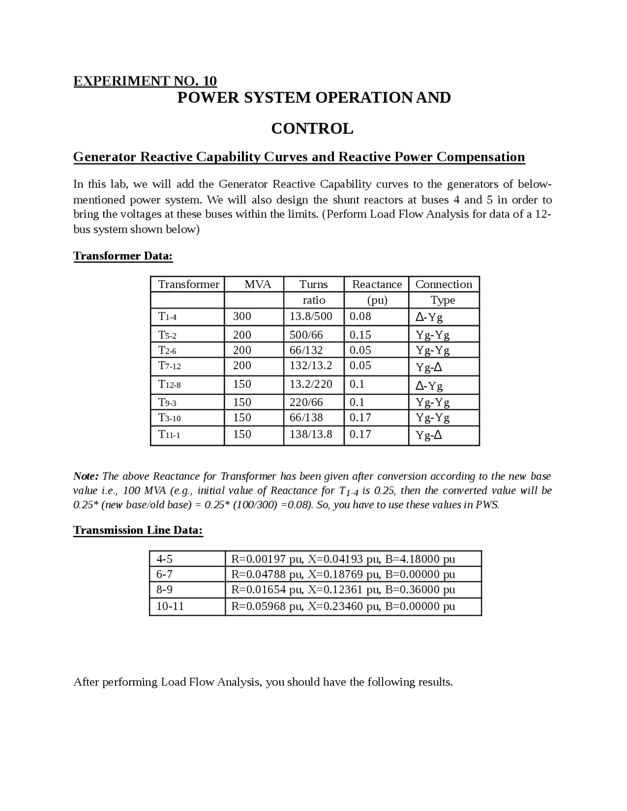 Generator Reactive Capability Curves and Reactive Power Compensation | Schemes and Mind Maps ...