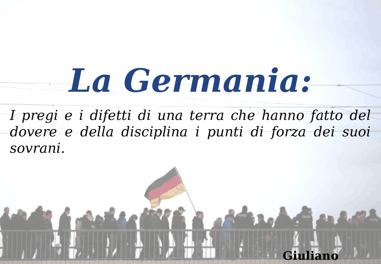Storia moderna della Germania - Docsity