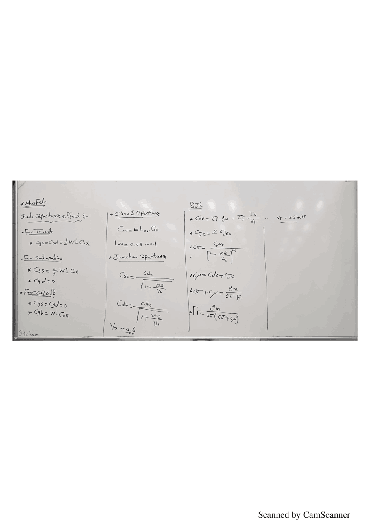 Amplifier section explanation for revision - Docsity