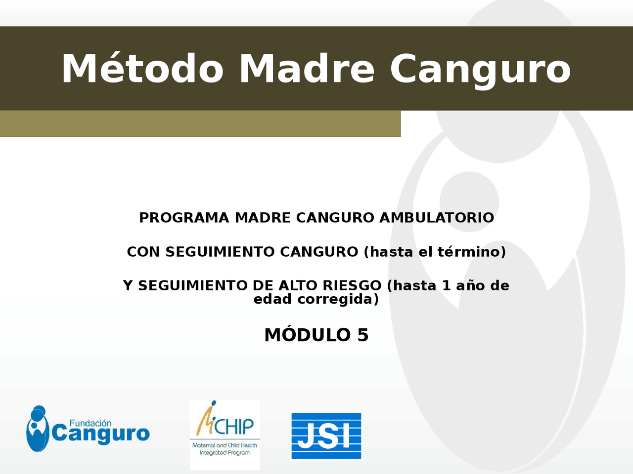 INFANIB MADRE CANGURO - Docsity