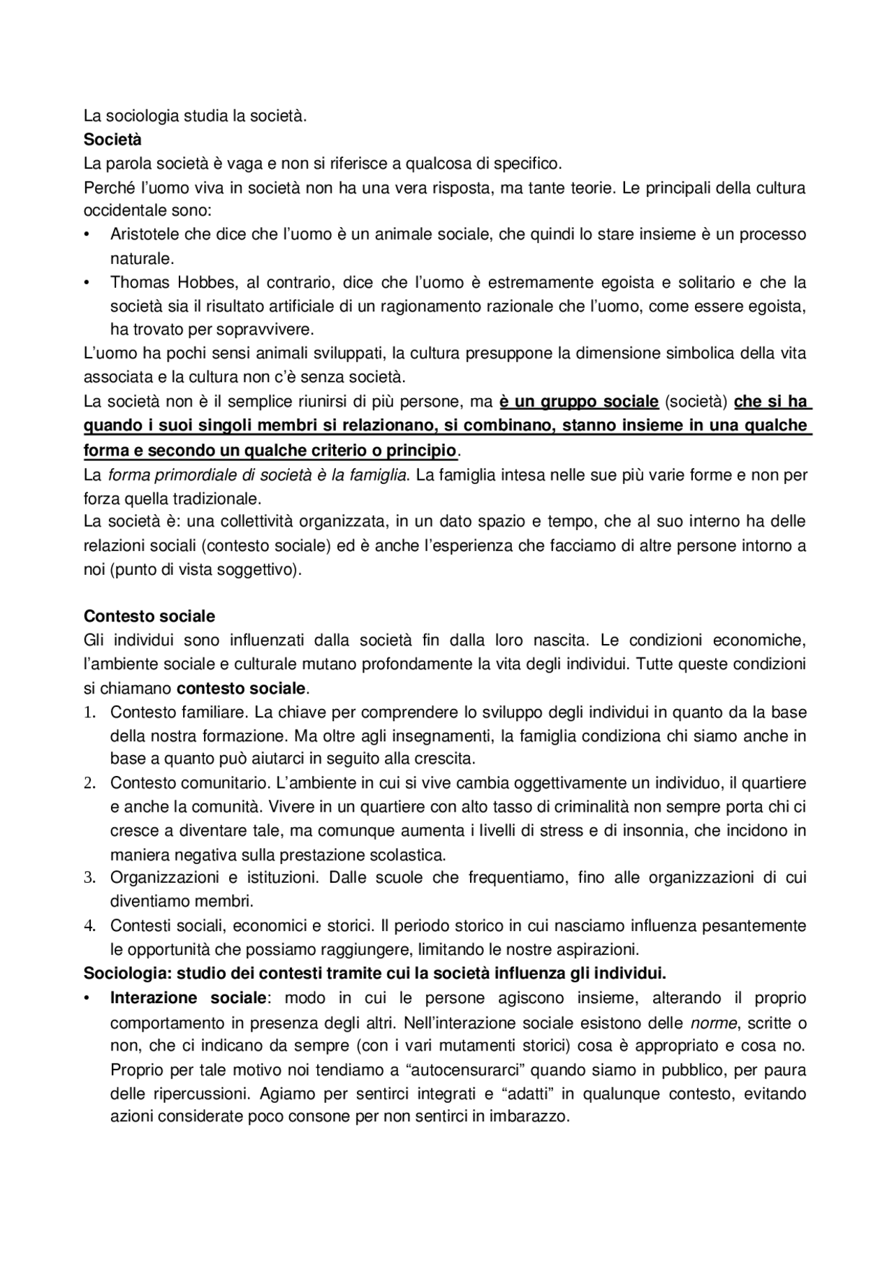 Riassunto Slide Marco Santoro Appunti Di Sociologia Docsity