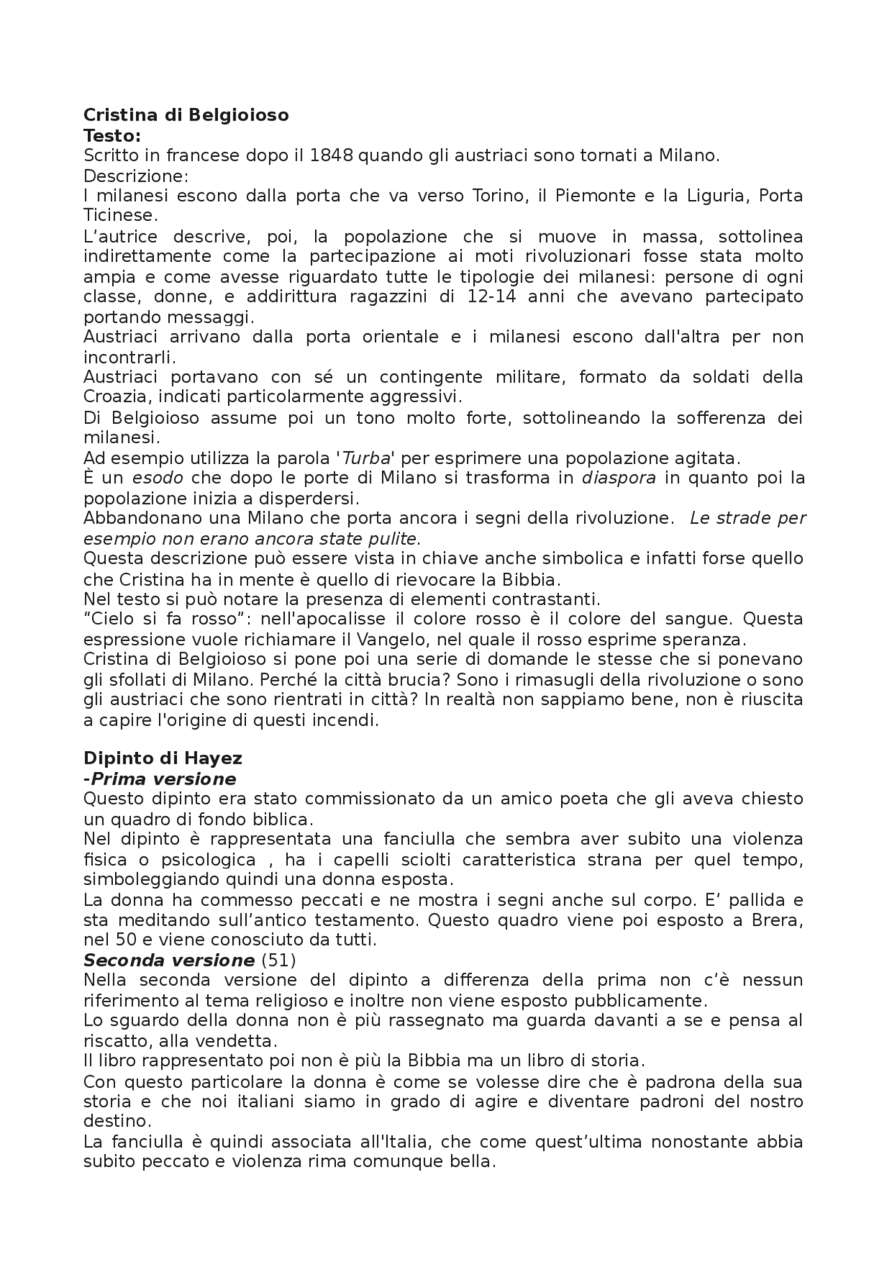 Letteratura Italiana Modulo 1 Docsity