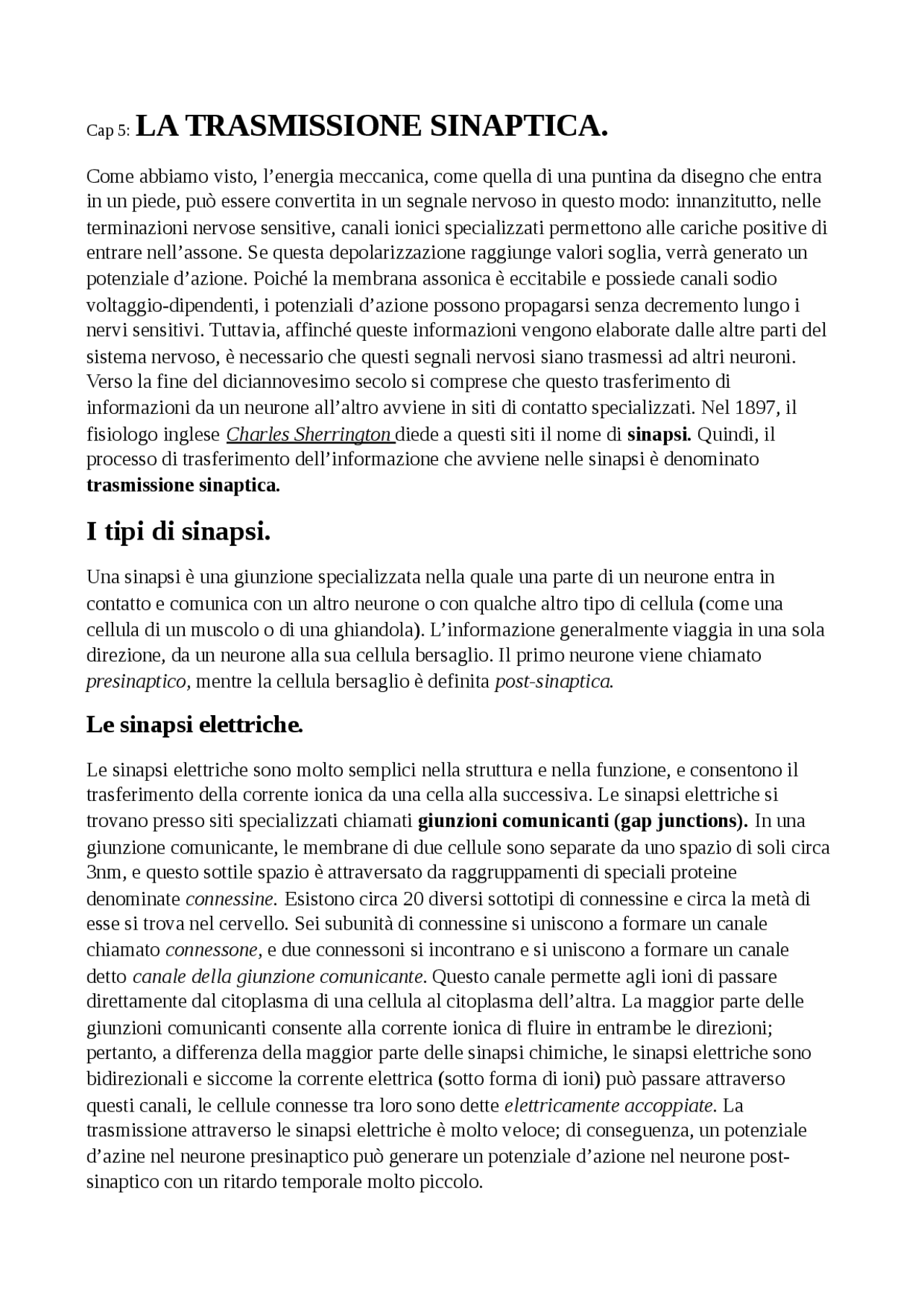 Neuroscienze Esplorando Il Cervello Docsity