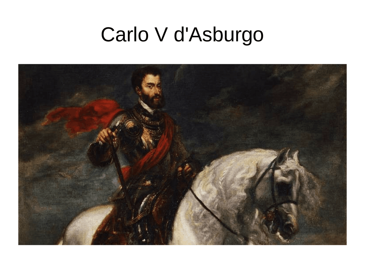 Power Point Su Carlo V Slide Di Storia Docsity