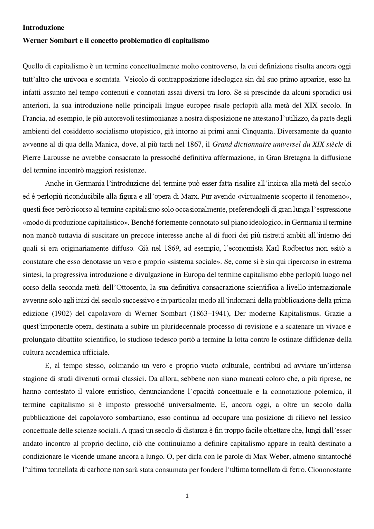 Riassunto Il Borghese Di Federico Trocini Docsity