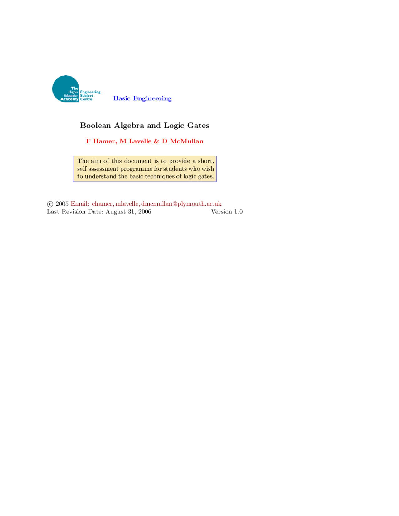 Boolean Algebra Documents Docsity