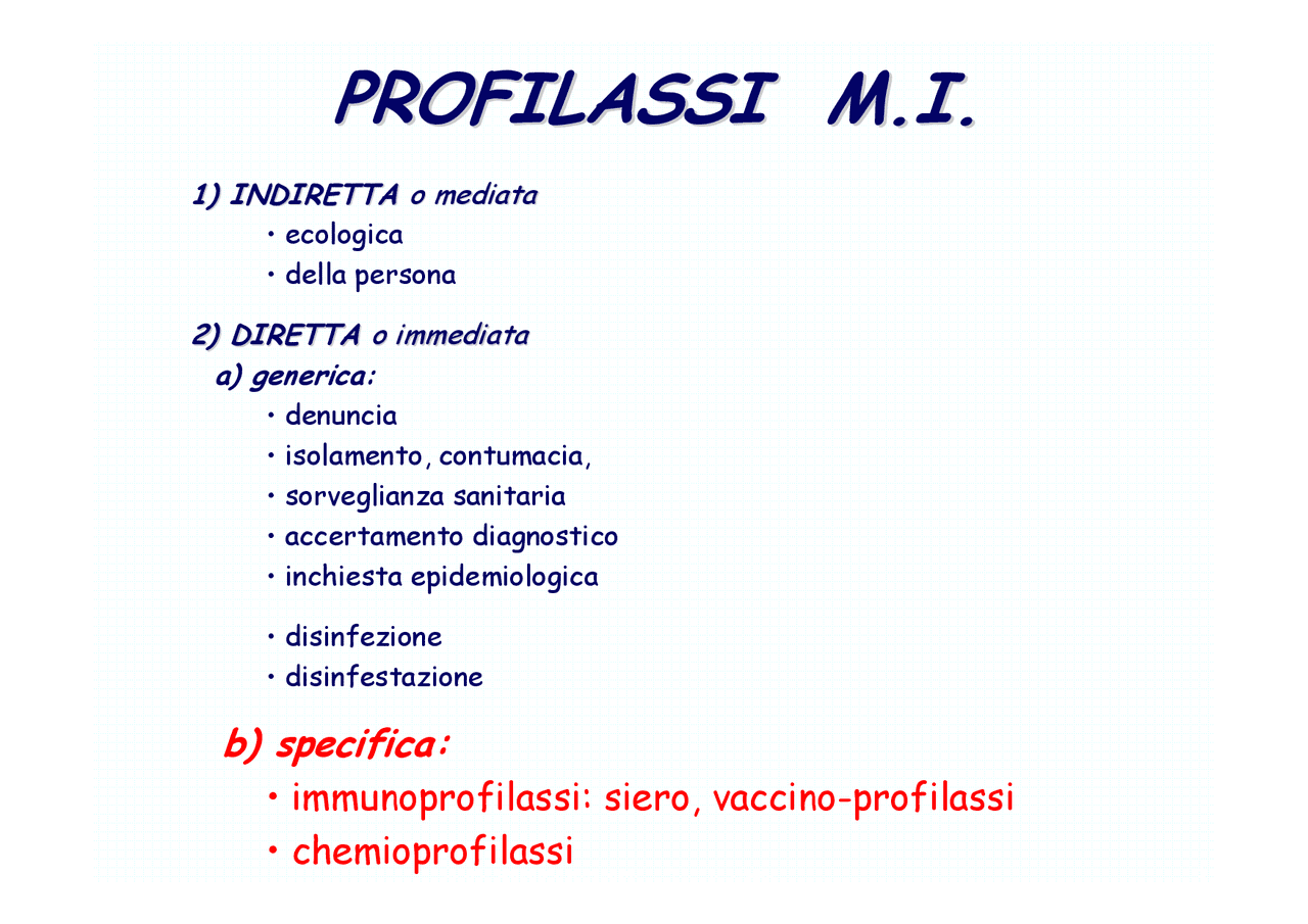 Slide Igiene Per La Preparazione Allesame Docsity