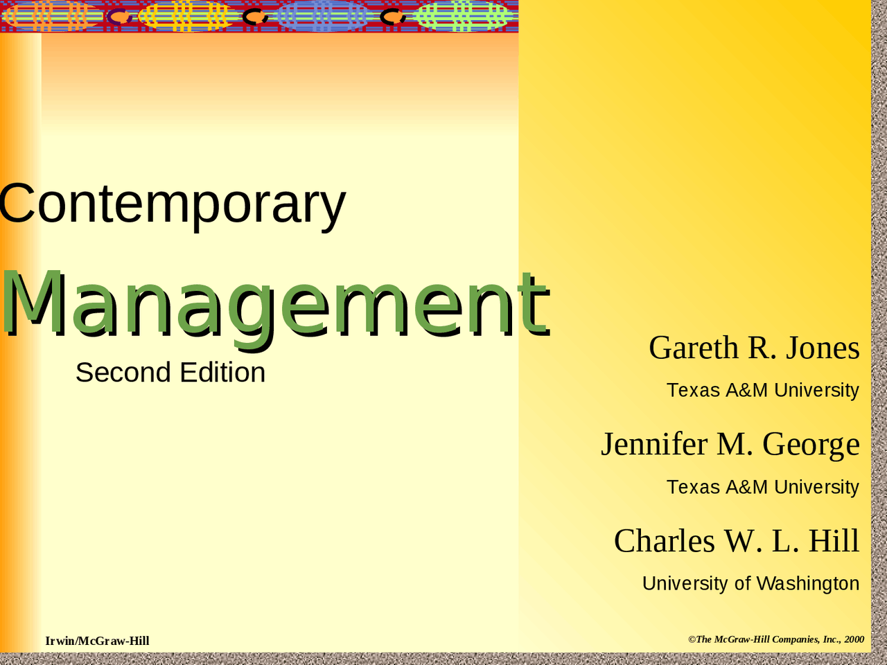 Introduction To Management Docsity