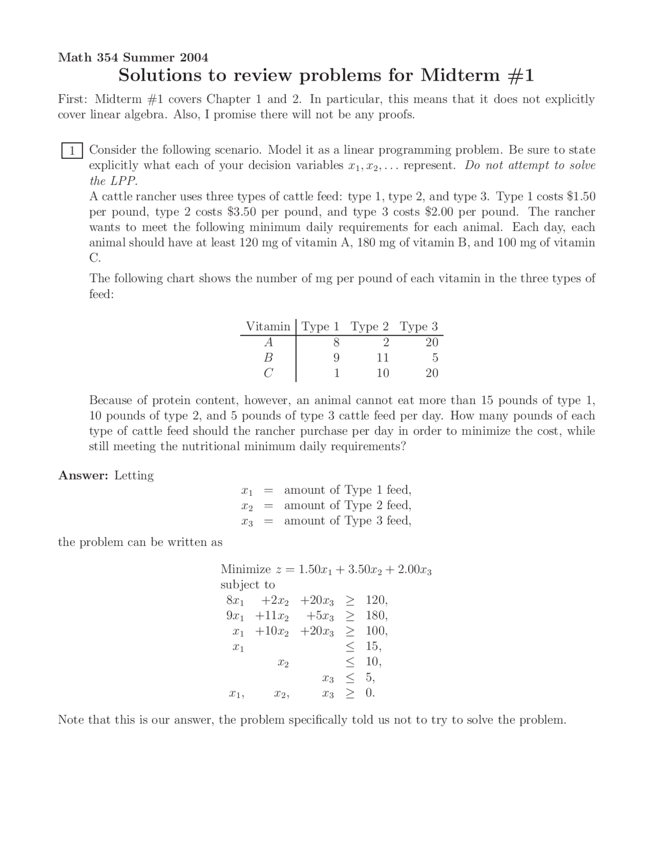 Quantitative Methods Docsity