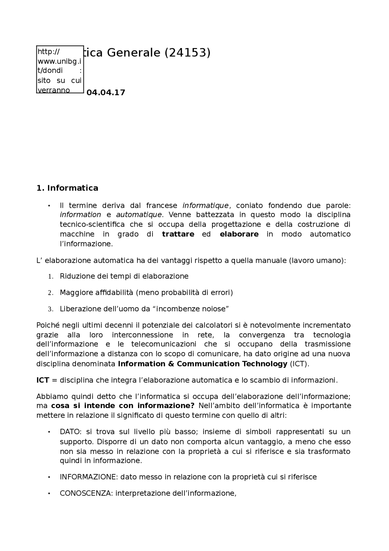 Informatica Umanistica Ii Edizione Marco Lazzari Docsity