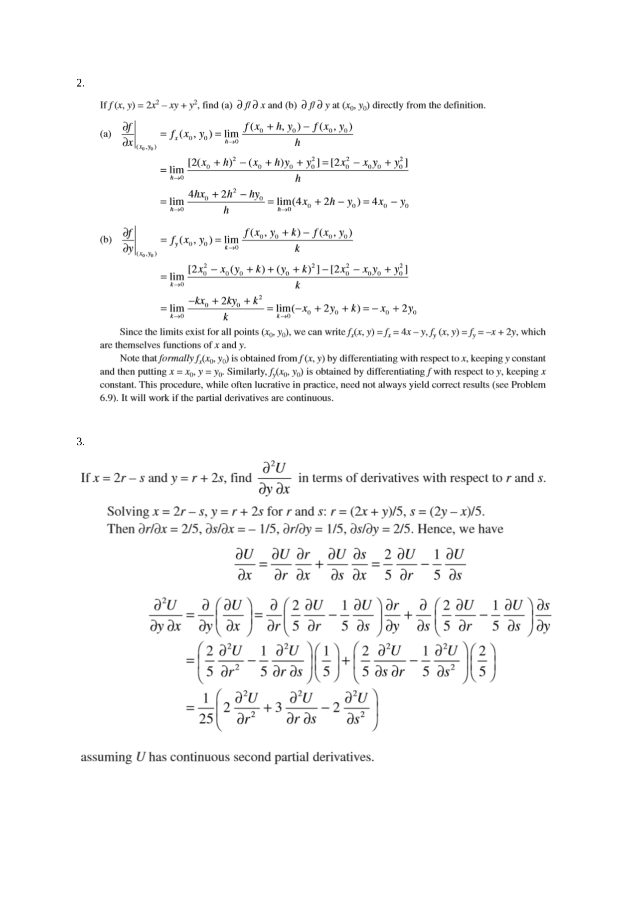 Calculus 2 Integral Derivative Double Integral Docsity