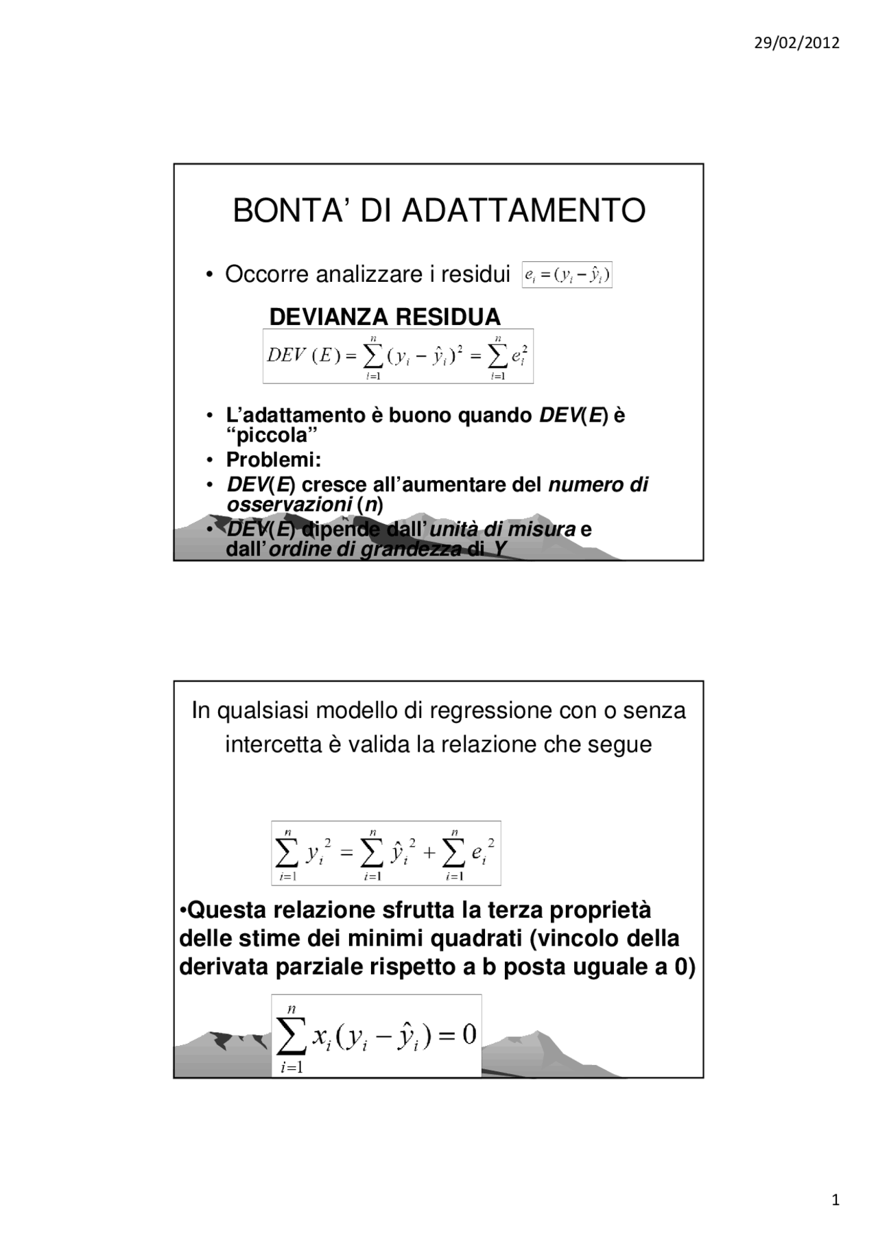 Bontà Di Adattamento Docsity