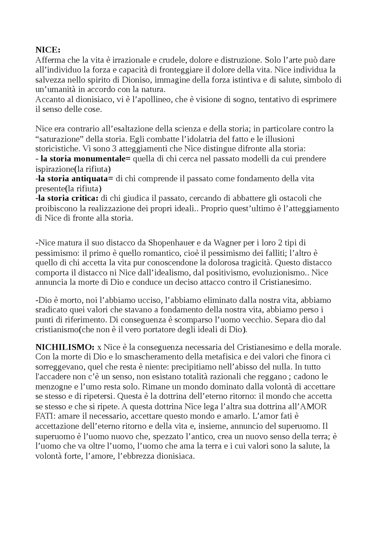 Friedrich Nietzsche E Sigmund Freud Docsity