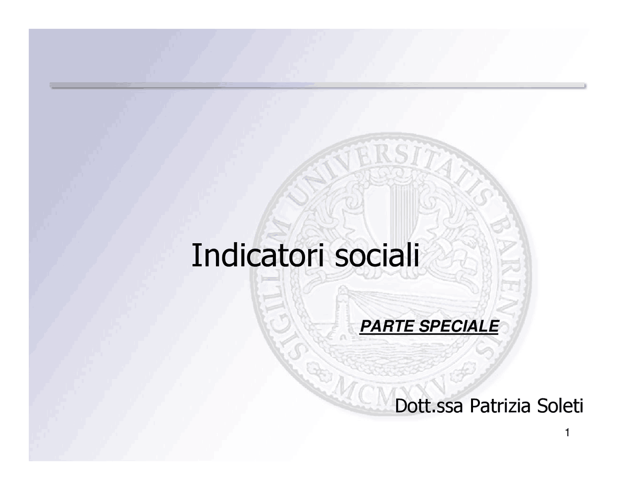 Statica per il consumatore - Docsity