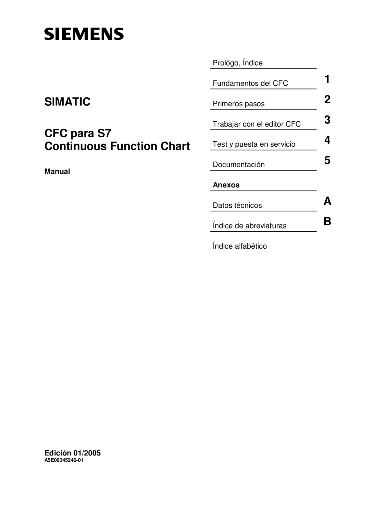 Cfs siemens s7 300 step 7 - Docsity