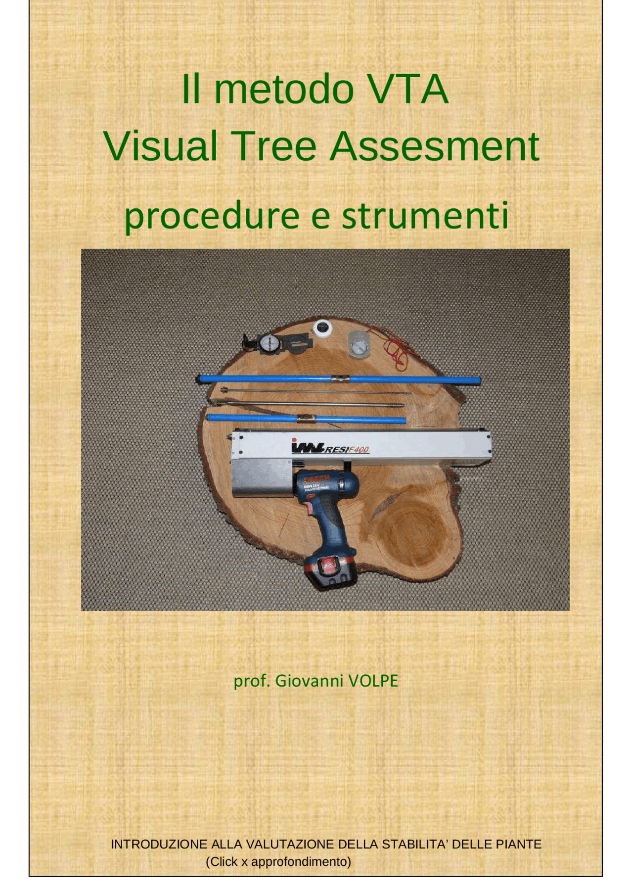 VTA: VISUAL TREE ASSESSMENT - Docsity