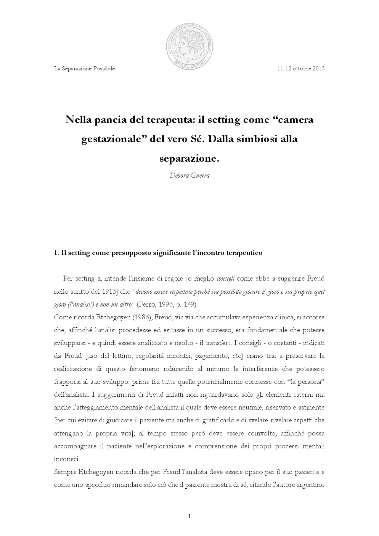Tematiche Per Esame Di Stato Psicologia Docsity