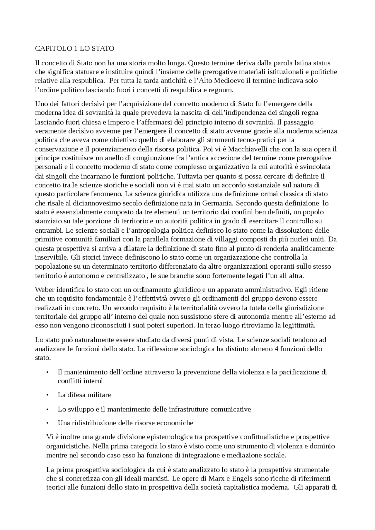 Riassunto Sociologia Del Diritto Docsity