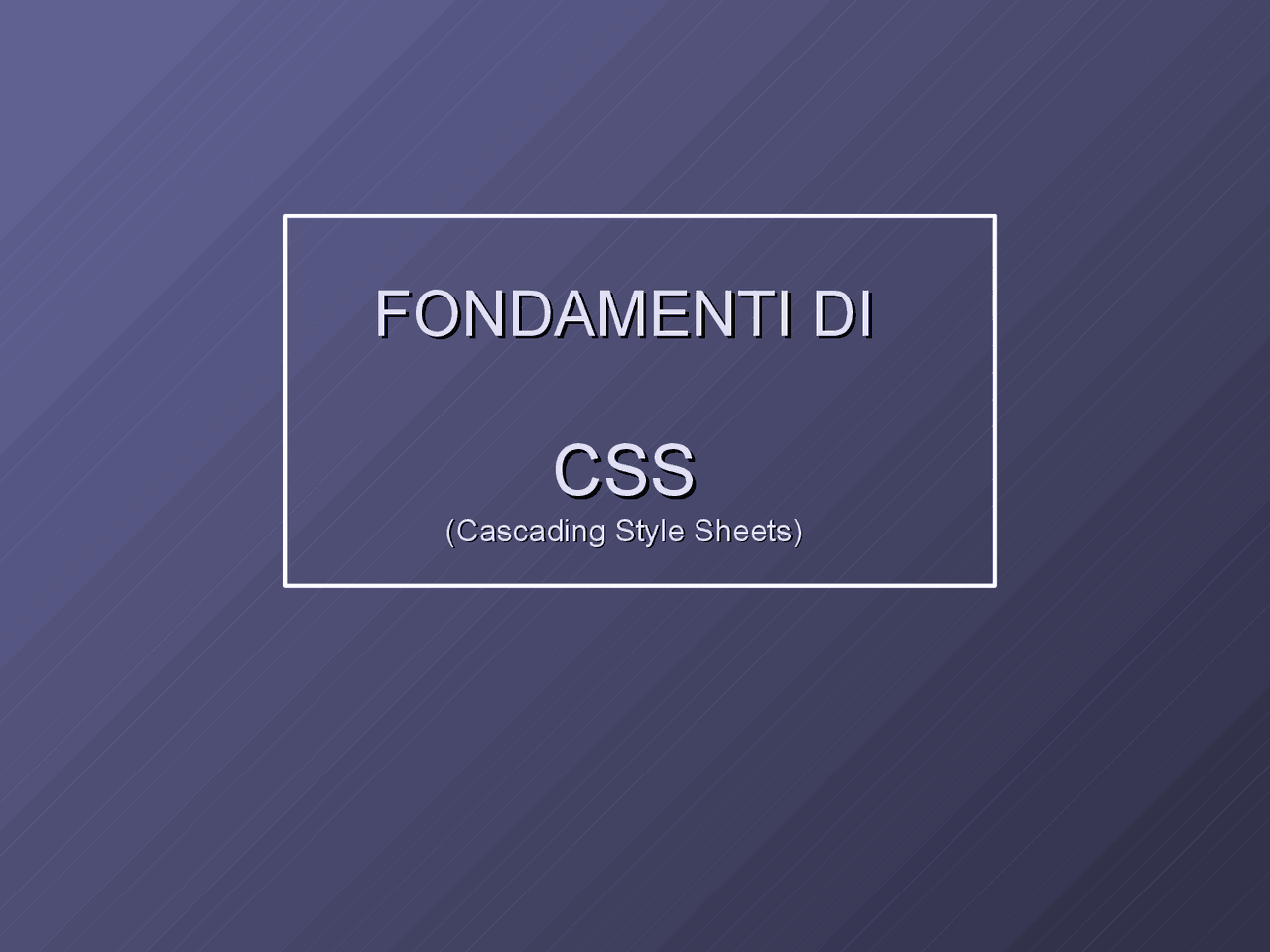 Css Dispensa Informatica Docsity