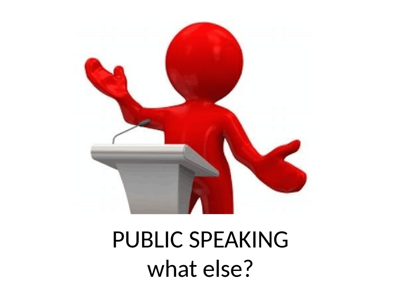 Public Speaking Parlare In Pubblico Docsity