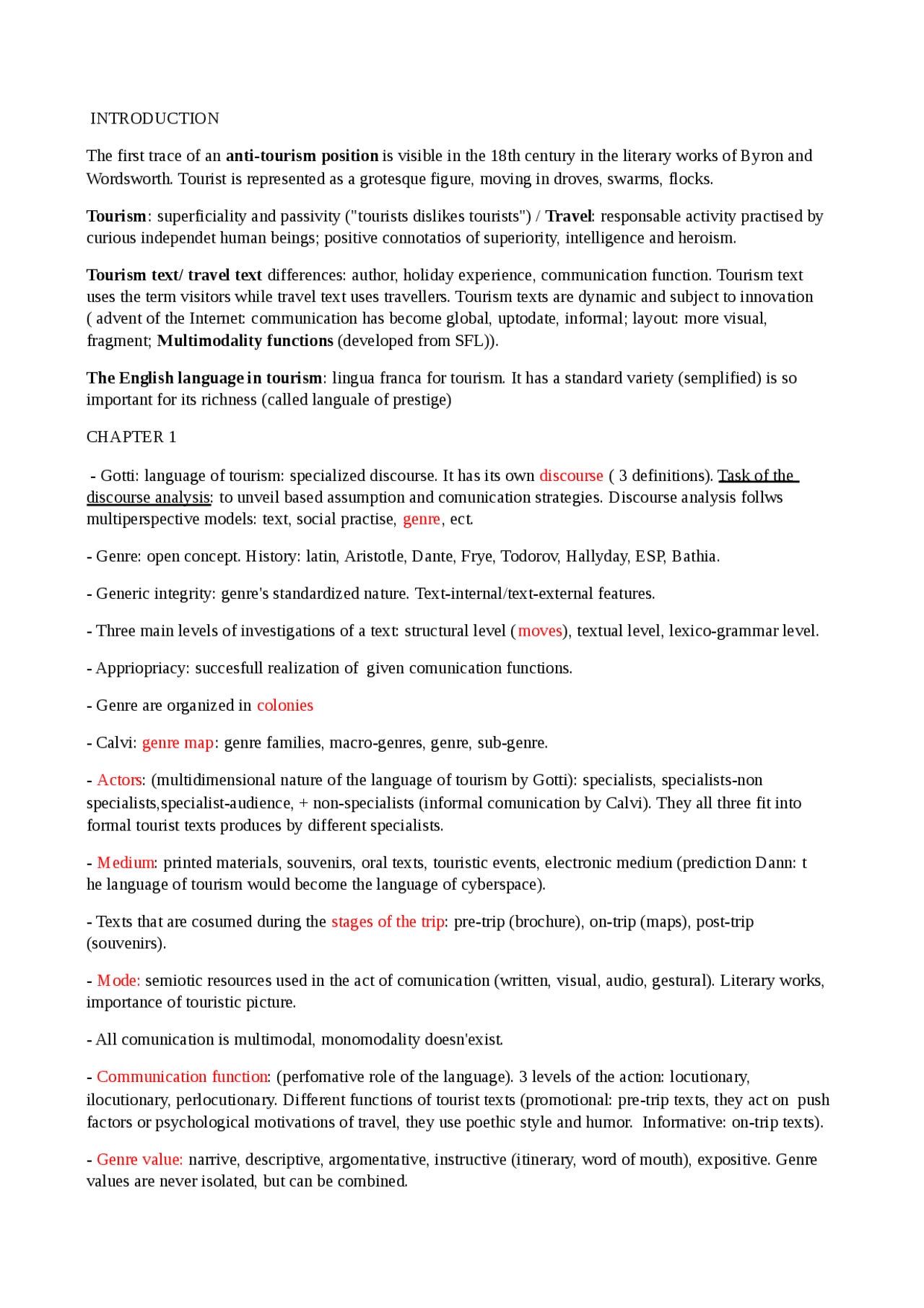 Reading Tourism Texts A Multimodal Analysis Docsity