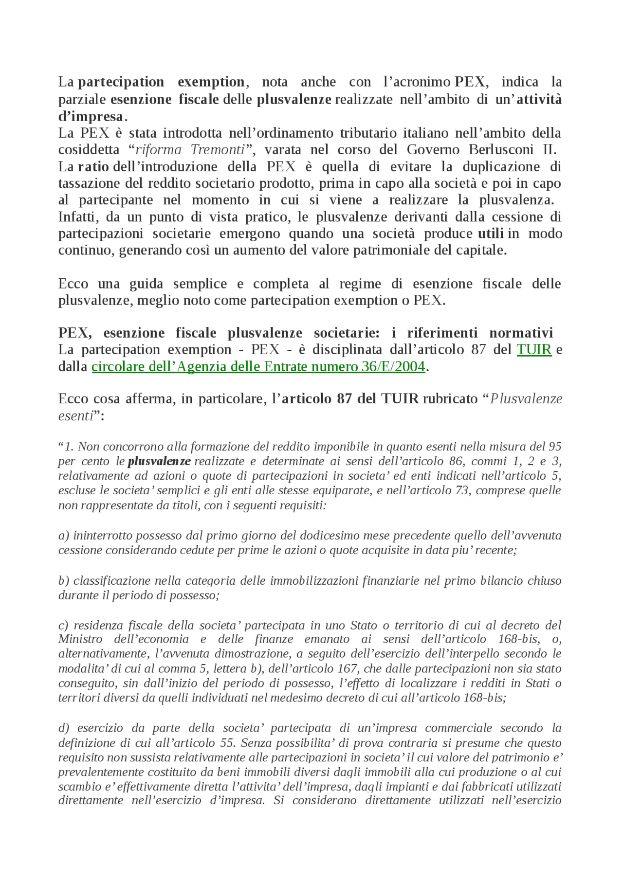 Pex Diritto Tributario Schemi E Mappe Concettuali Di Diritto