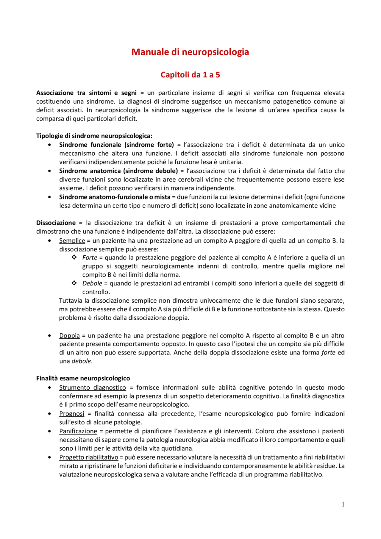 Manuale Di Neuropsicologia Vallar E Papagno Docsity