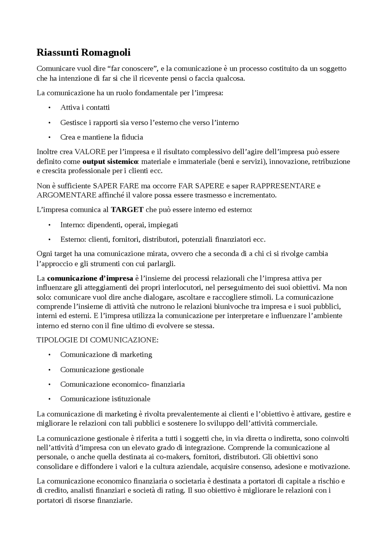 Strategie Pubblicitarie Docsity