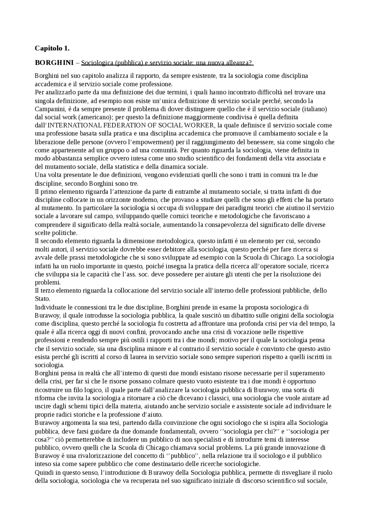 Dinamiche Di Comunità E A Servizio Sociale Docsity