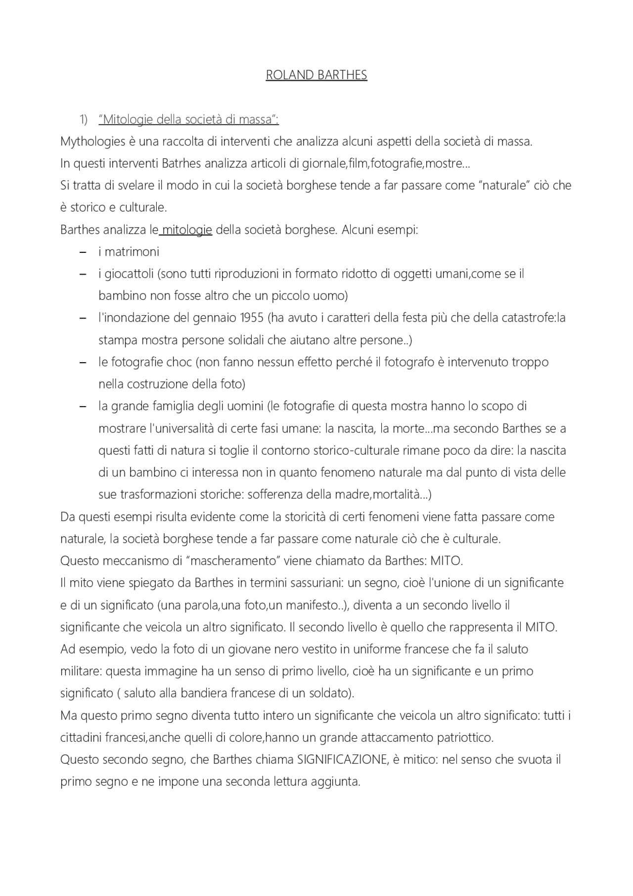 Le Basi Della Semiotica Docsity