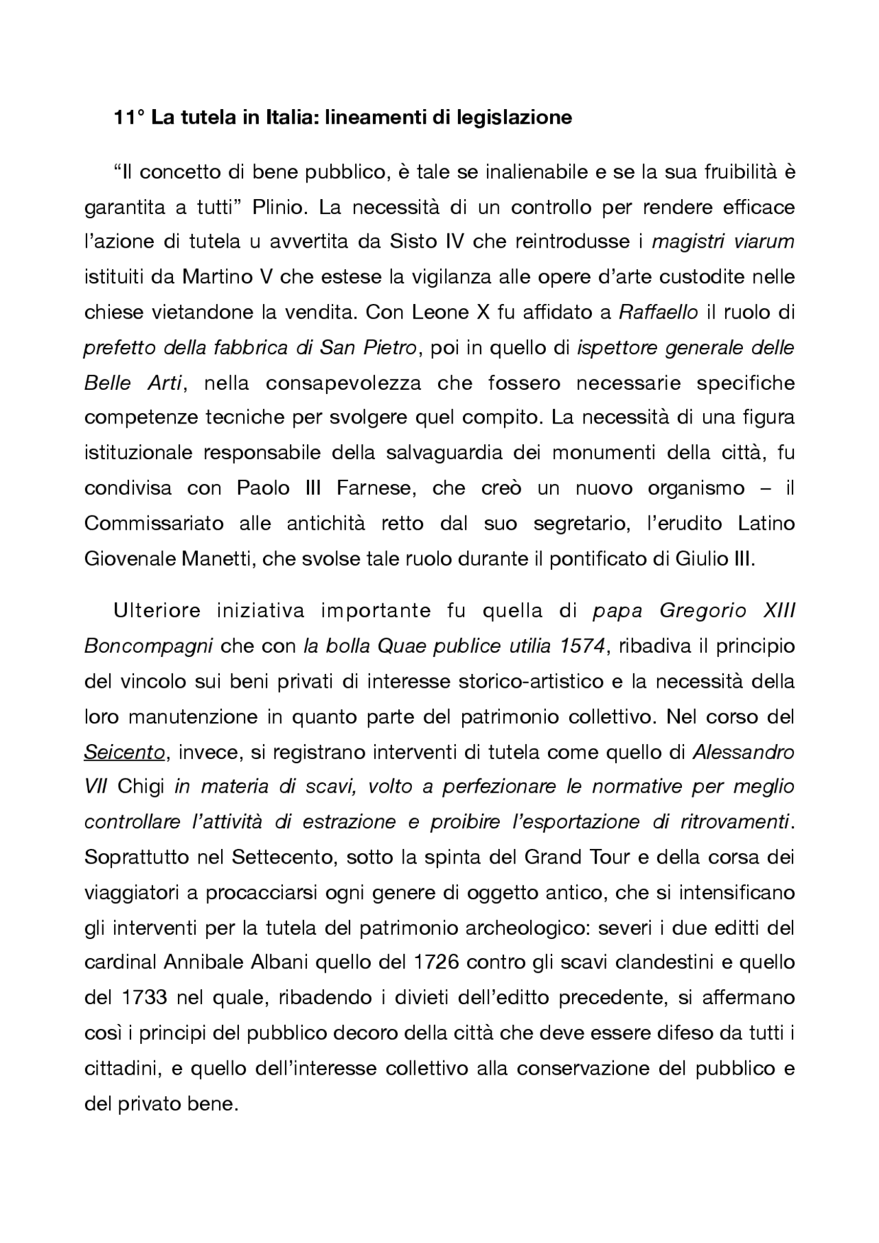 Il Museo Nella Storia Mtfiorio Riassunto Appendice 11 E 12 Docsity