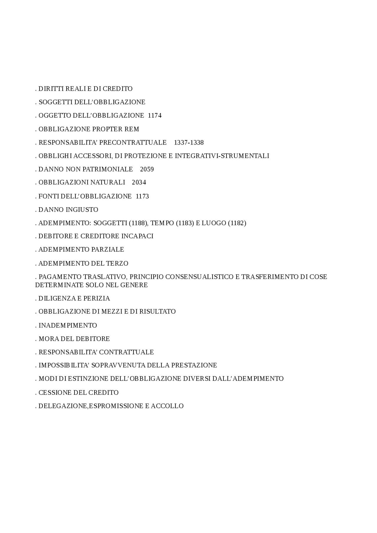Domande Di Diritto Civile Docsity