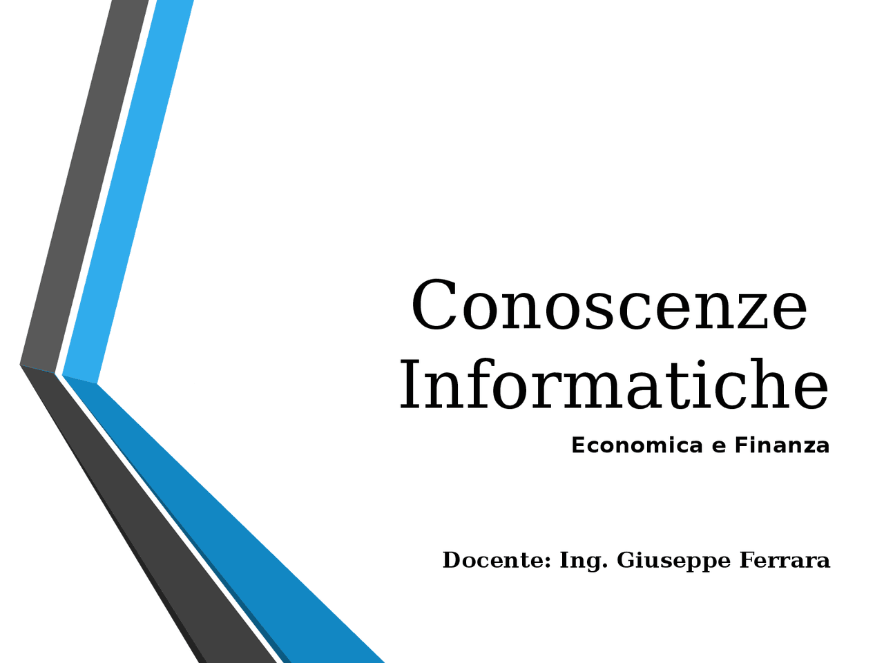 Slide Conoscenze Informatiche Unipa Docsity