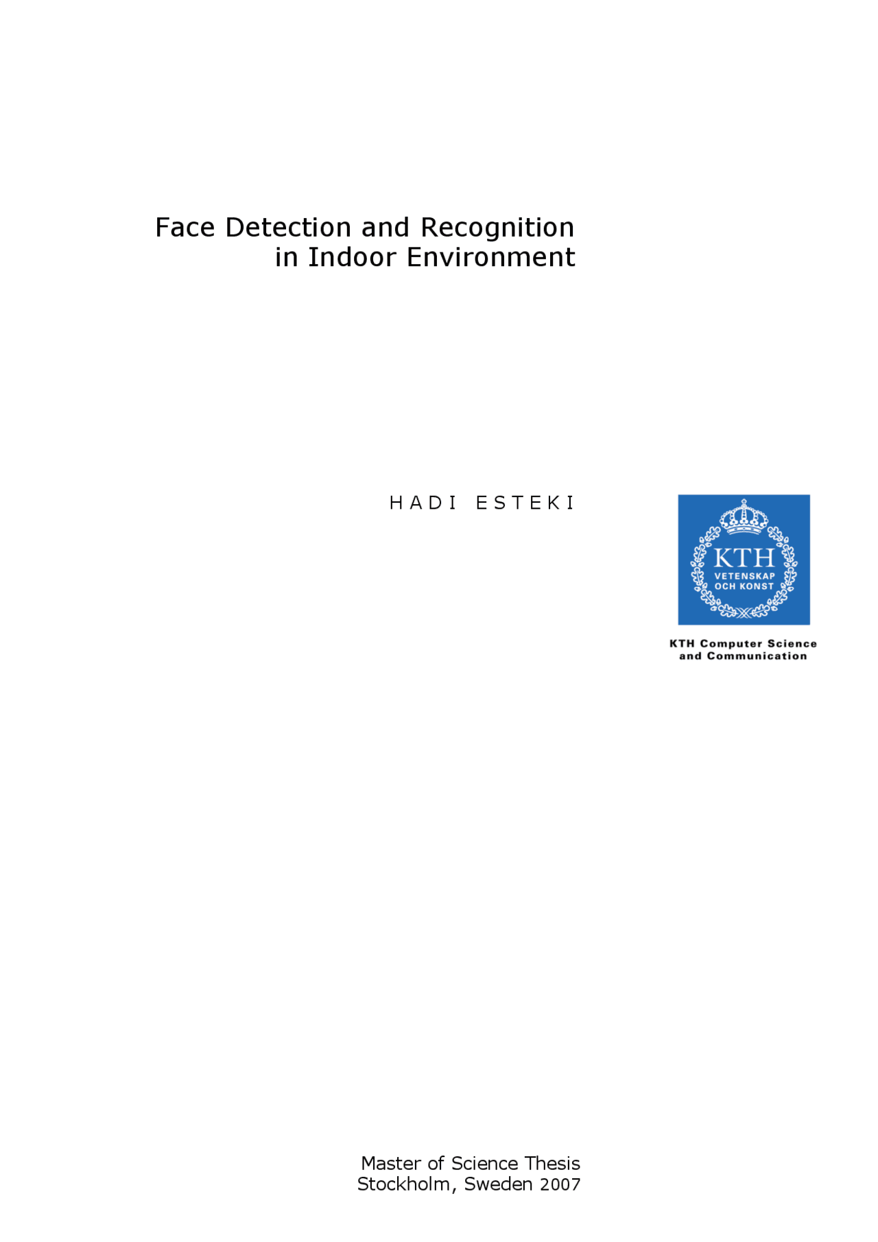 Tace Detection And Reacognition Docsity
