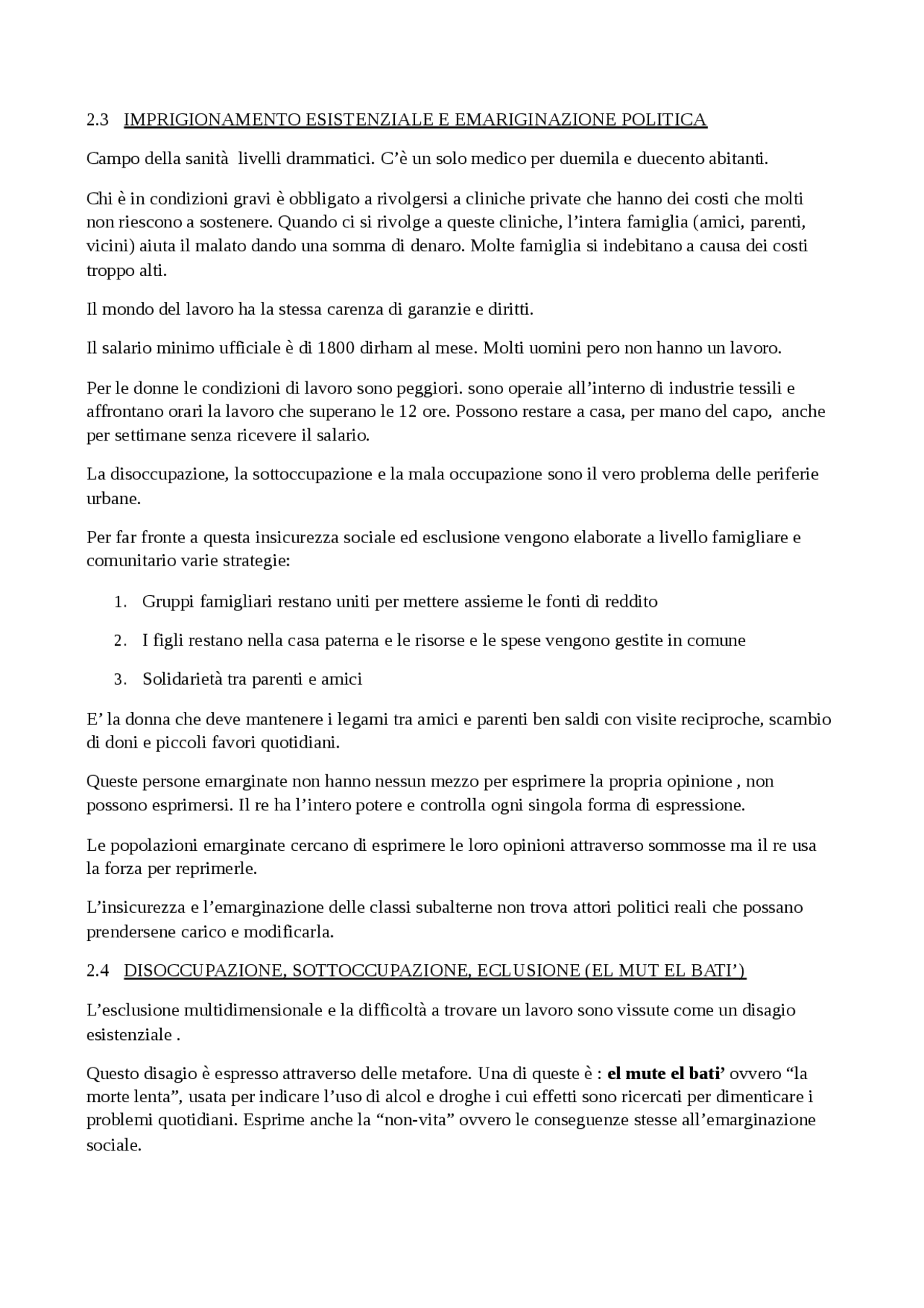 Le Prigioni Invisibili Capello Docsity