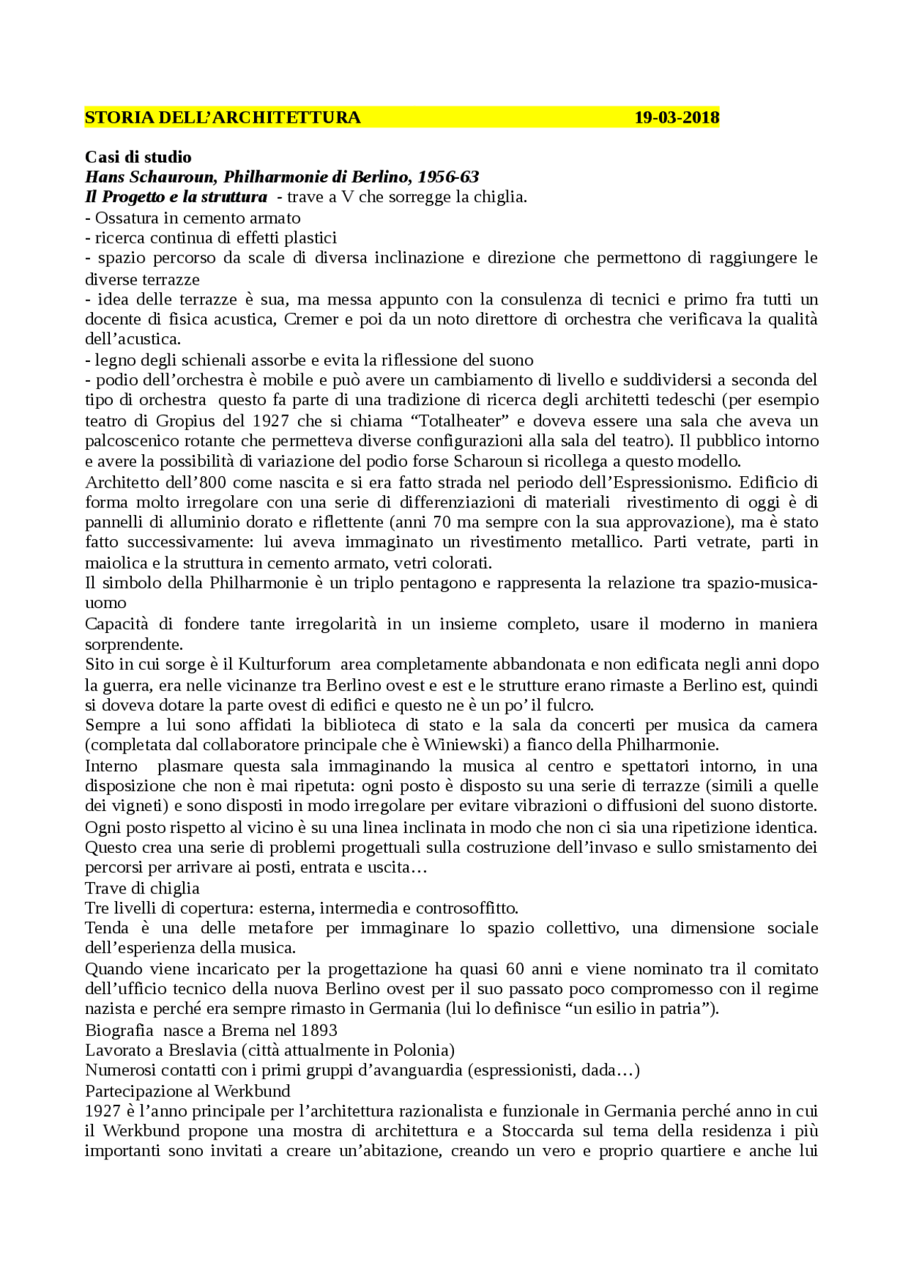 Storia Dellarchitettura Docsity