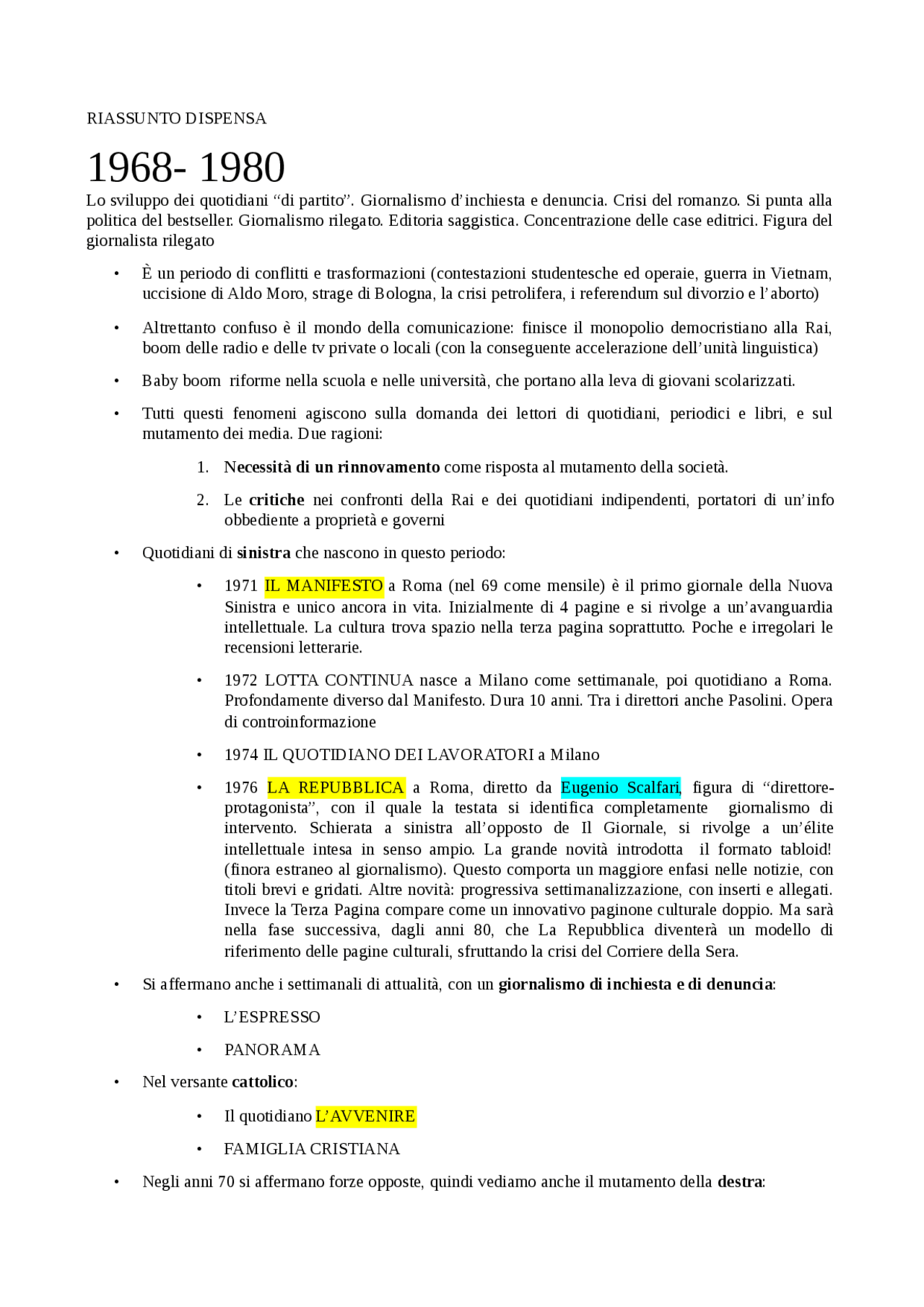 Lutero E La Riforma Protestante Docsity