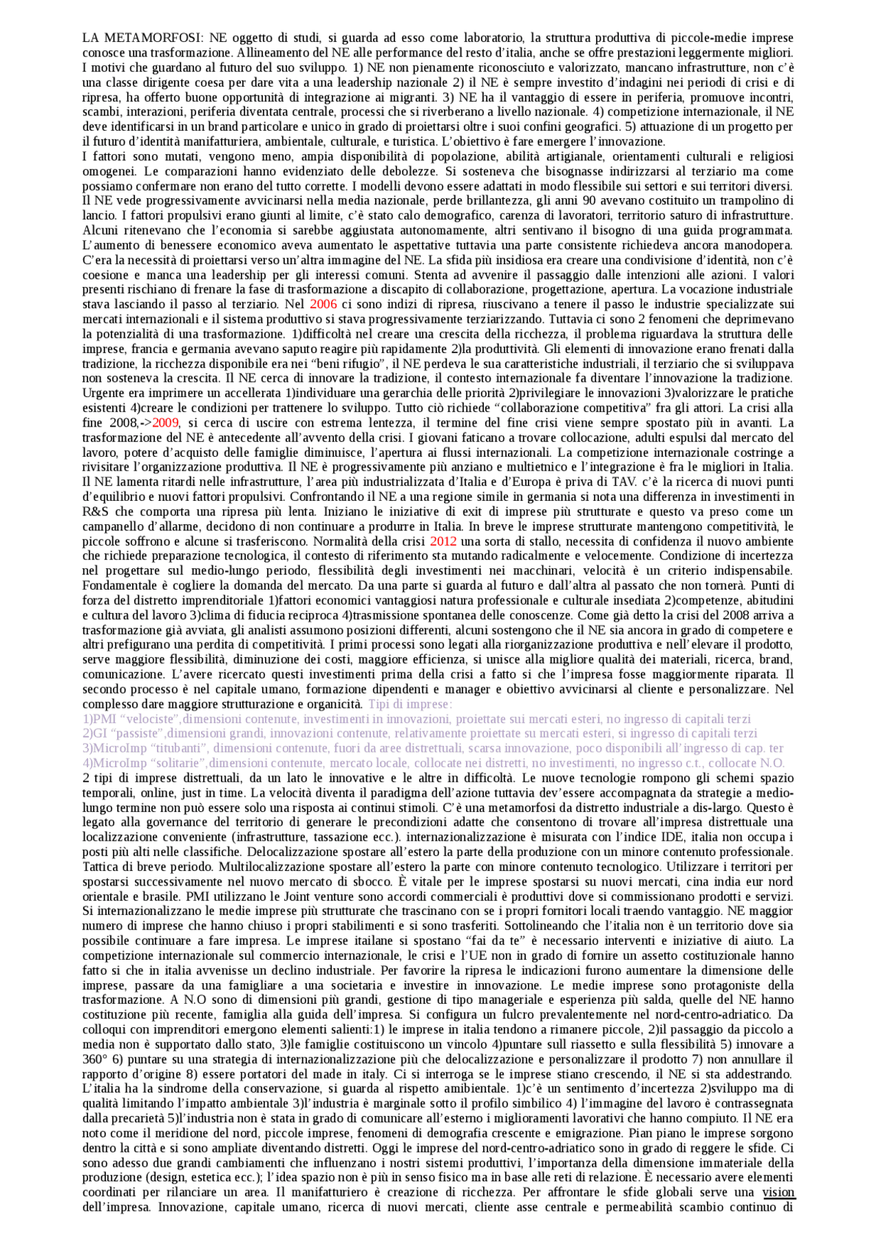 Riassunto Manuale Di Sociologia Docsity