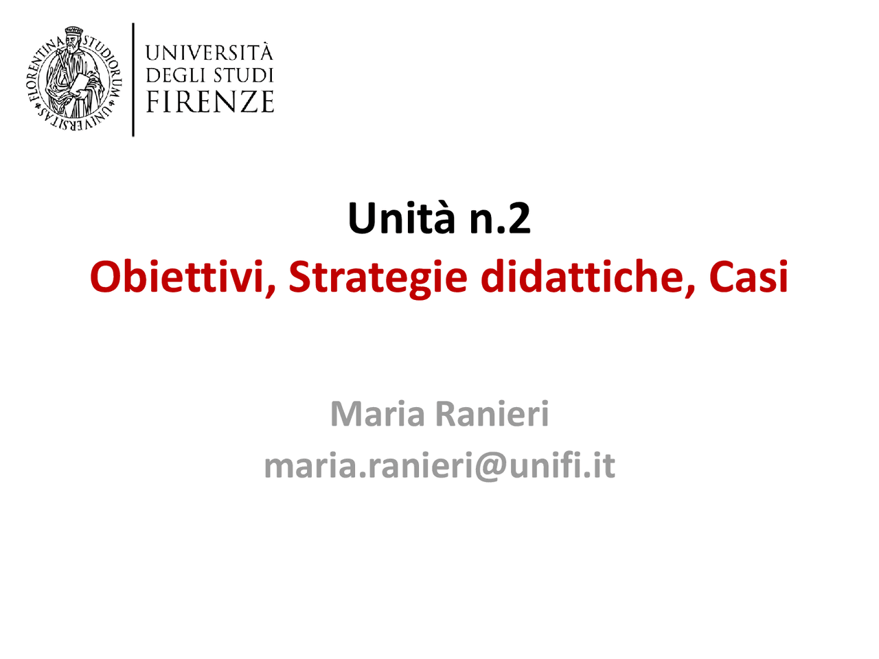 Seconda Parte Didattica Docsity