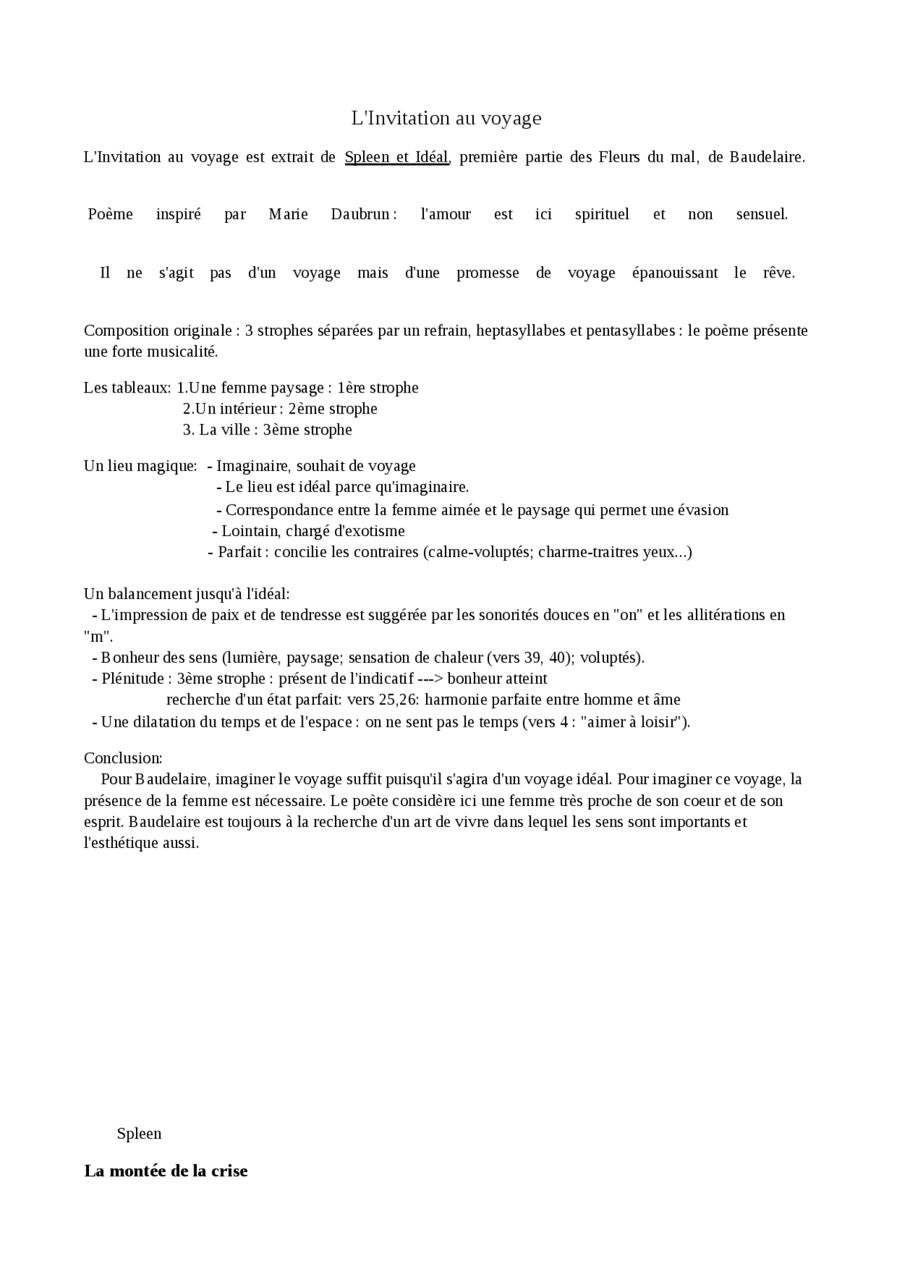 Analisi Poesie Francese Docsity
