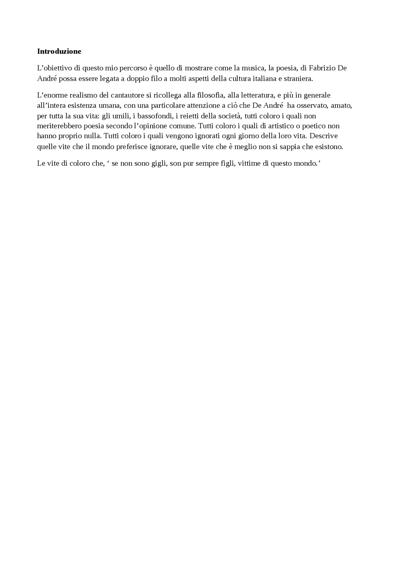 Tesina Liceo Linguistico Docsity