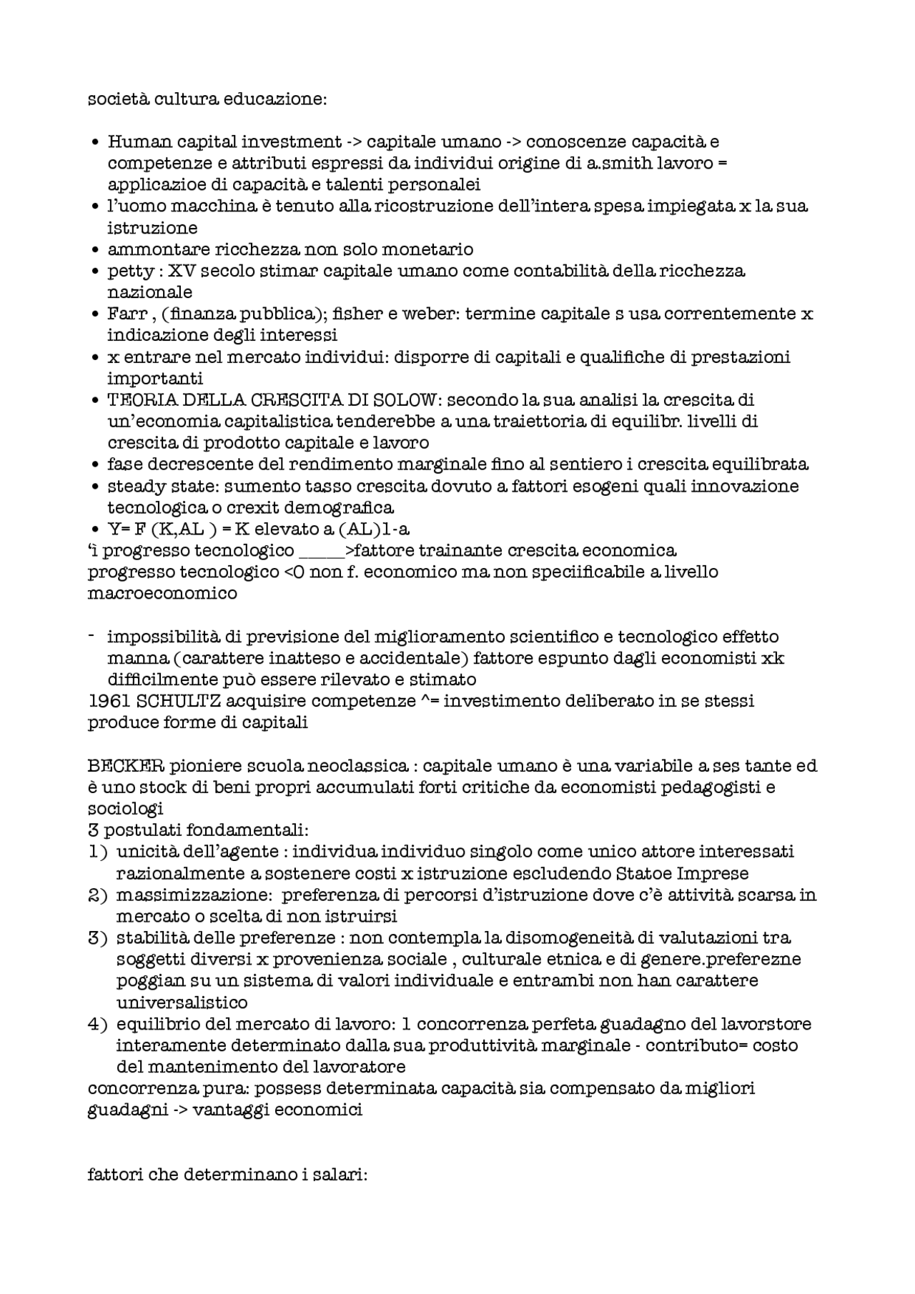 La Ricchezza Intangibile Docsity