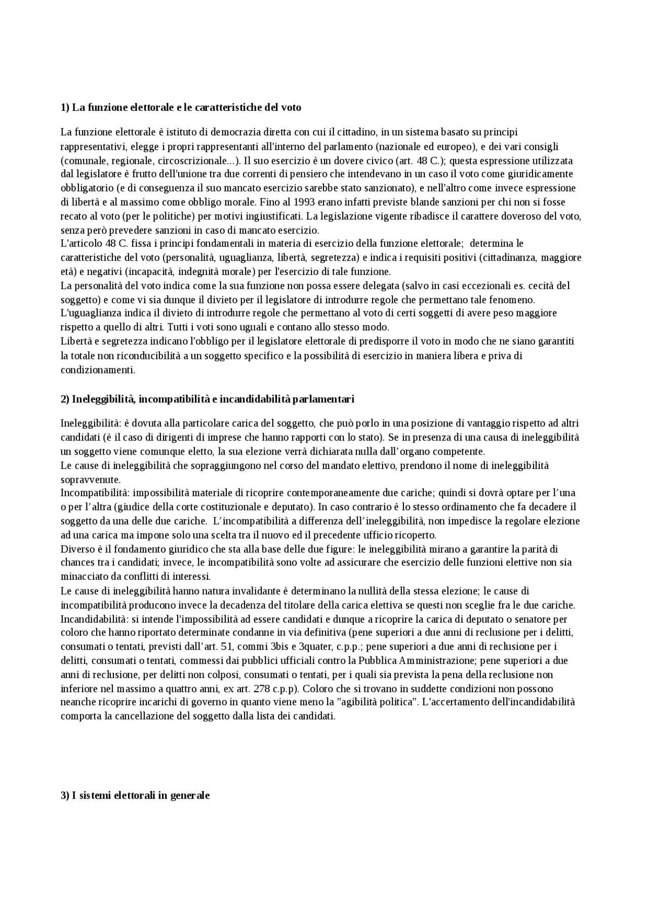 Domande Diritto Pubblico Docsity