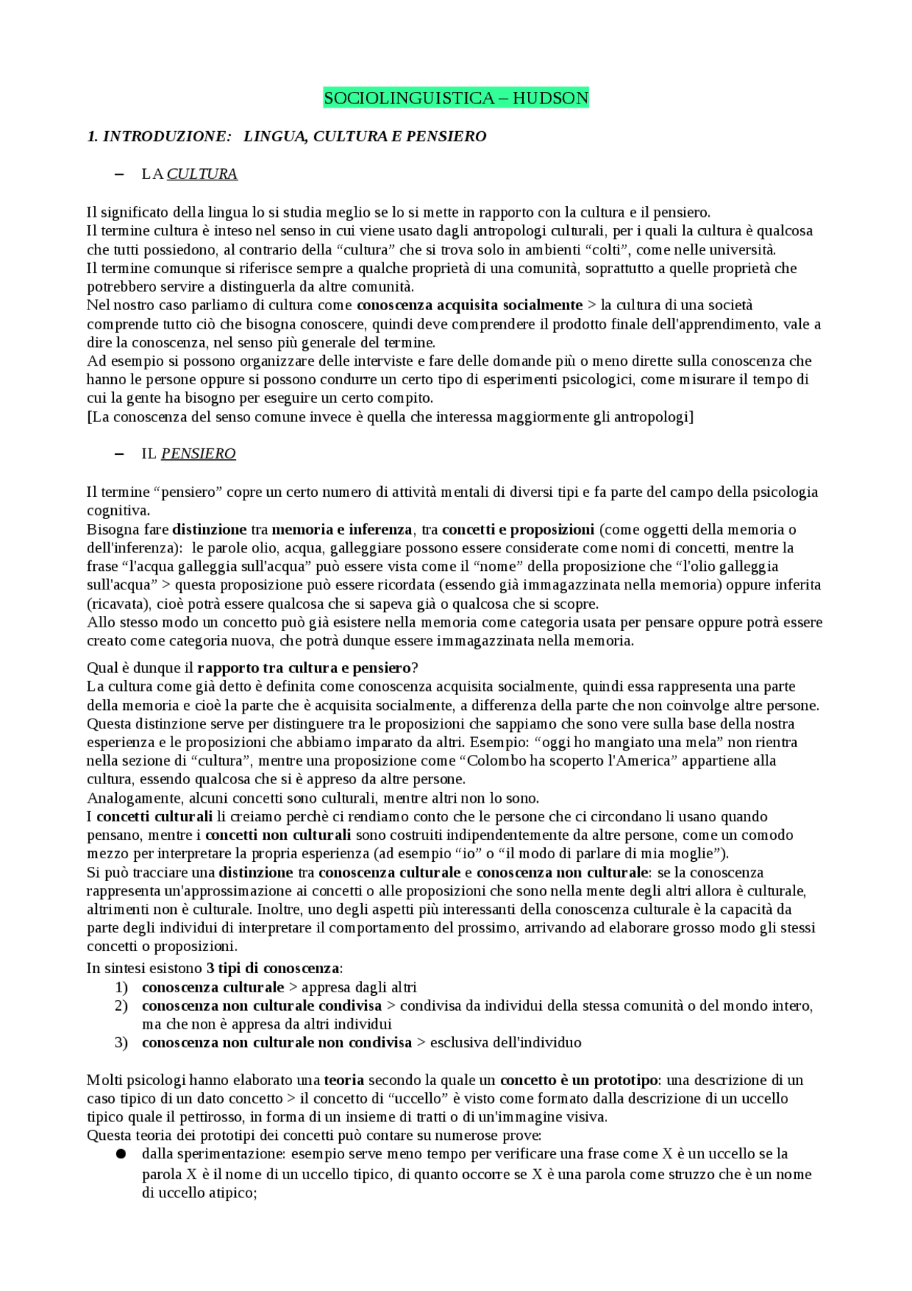 Libro Di Sociolinguistica Di Hudson Docsity