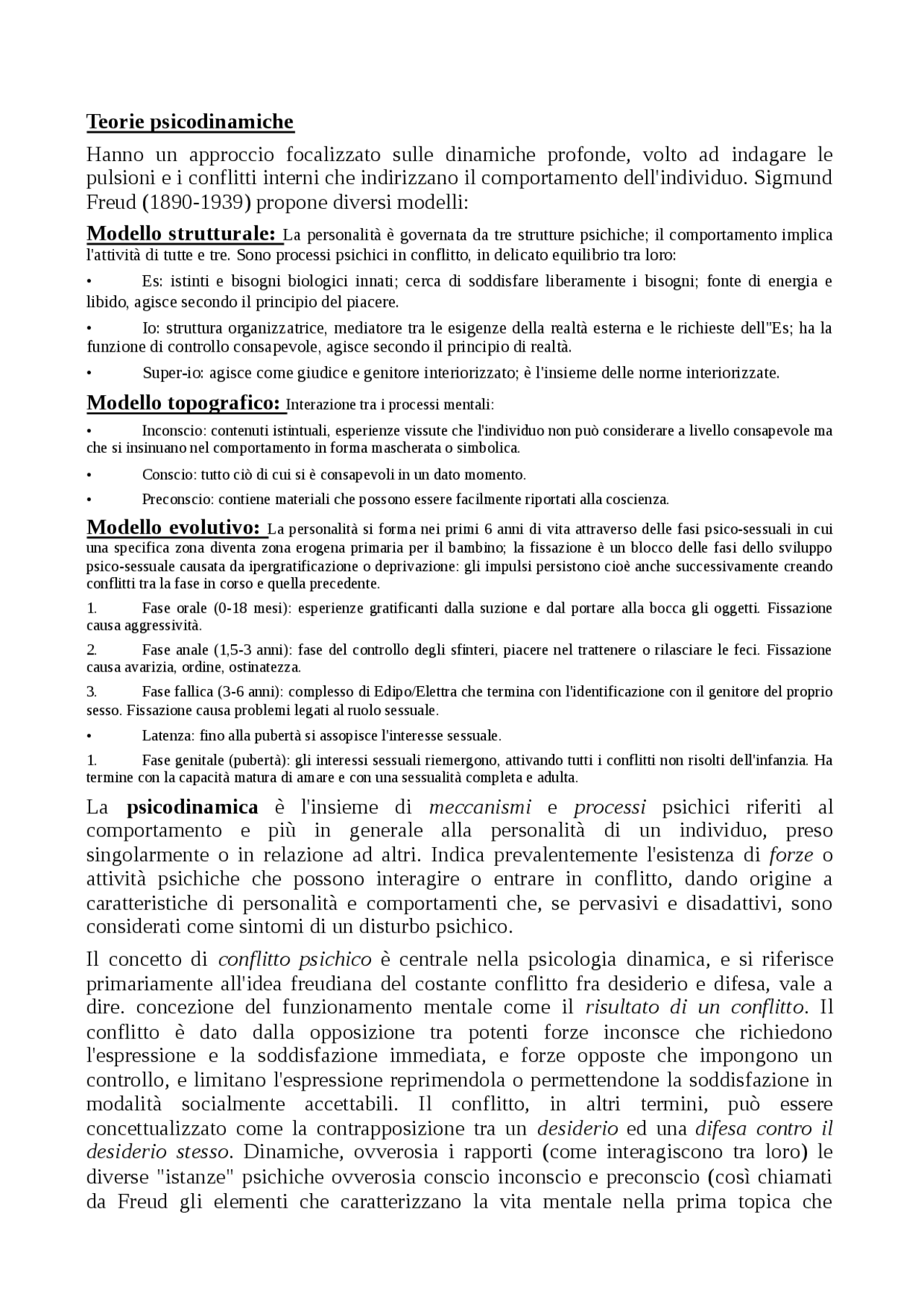 Elementi Di Psicologia Docsity