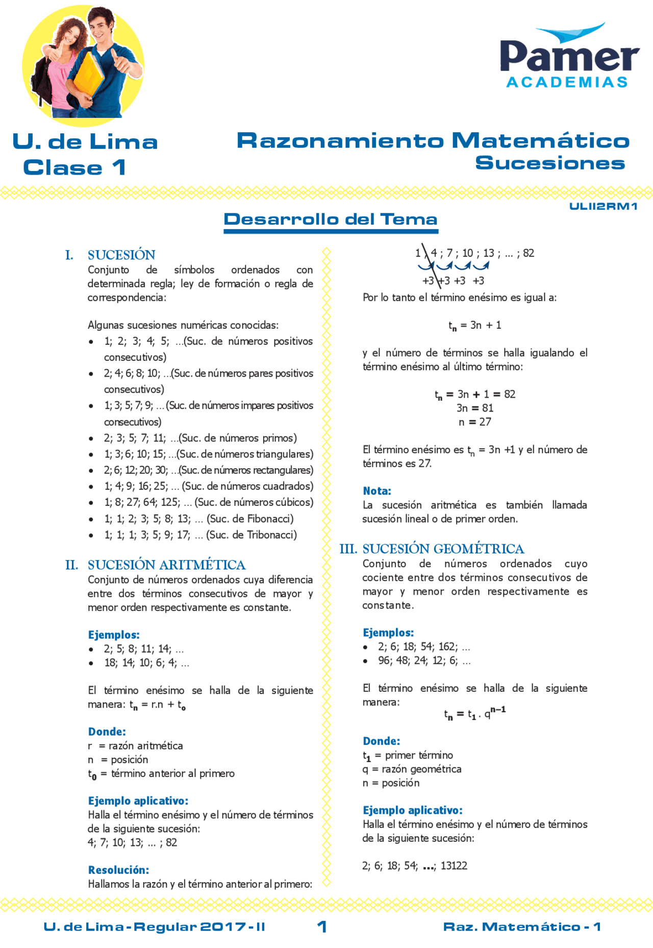 Razonamiento Matematico Apuntes De Matemáticas Docsity