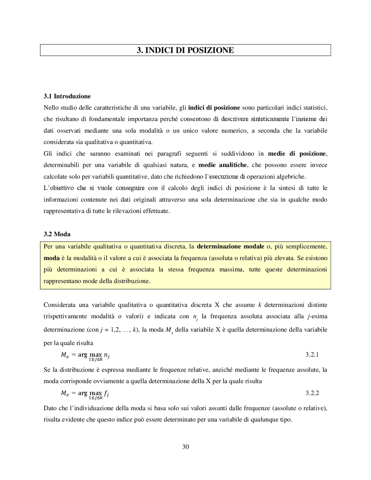 Statistica Descrittiva Docsity