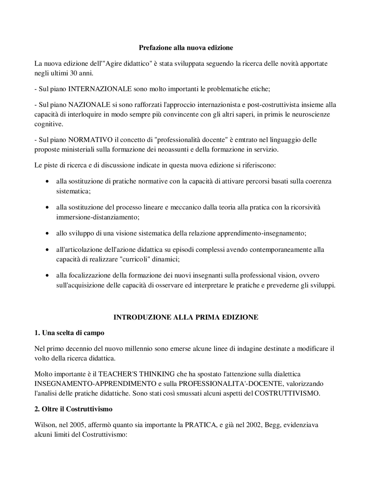 Lagire Didattico Riassunto Vecchia Edizione Docsity
