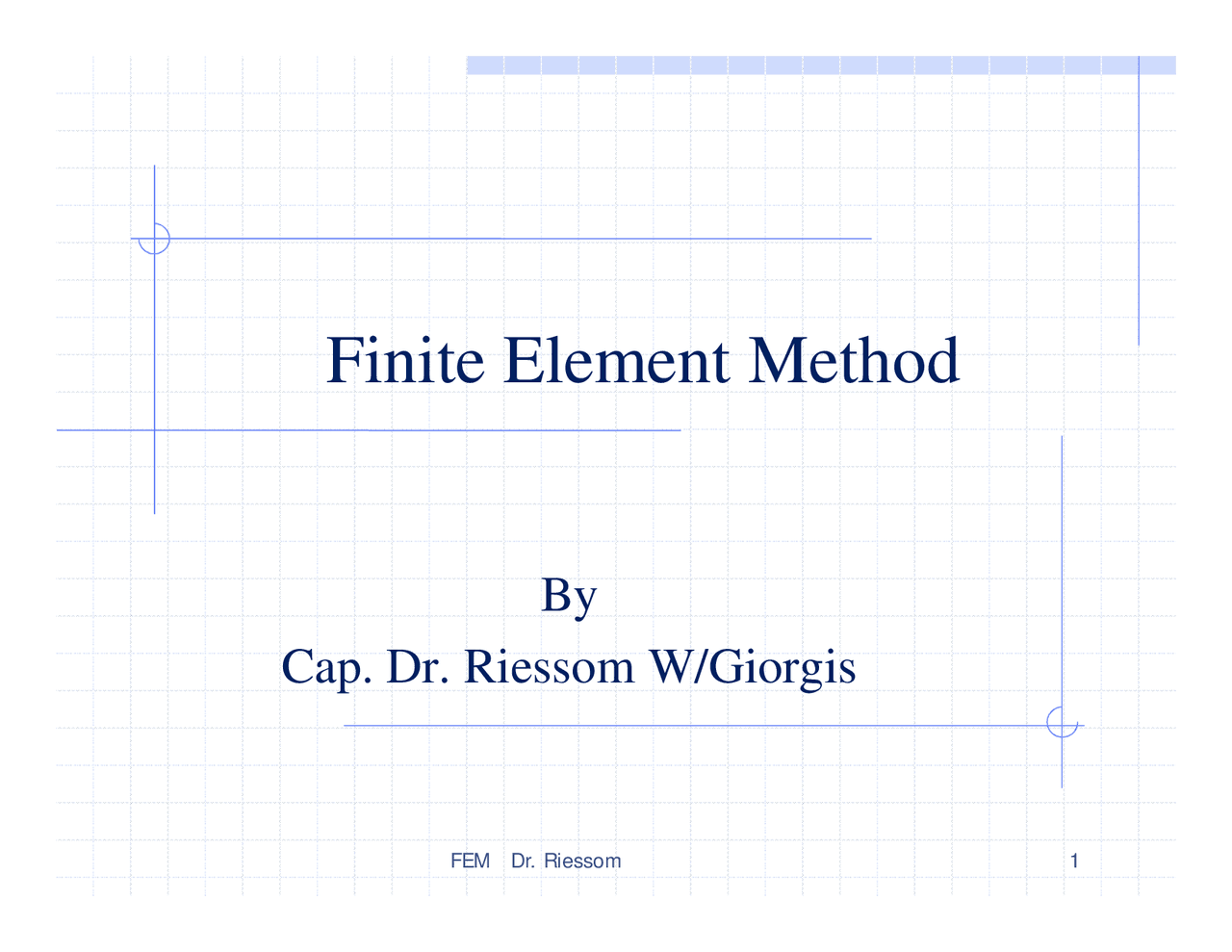 Finite element method - Docsity