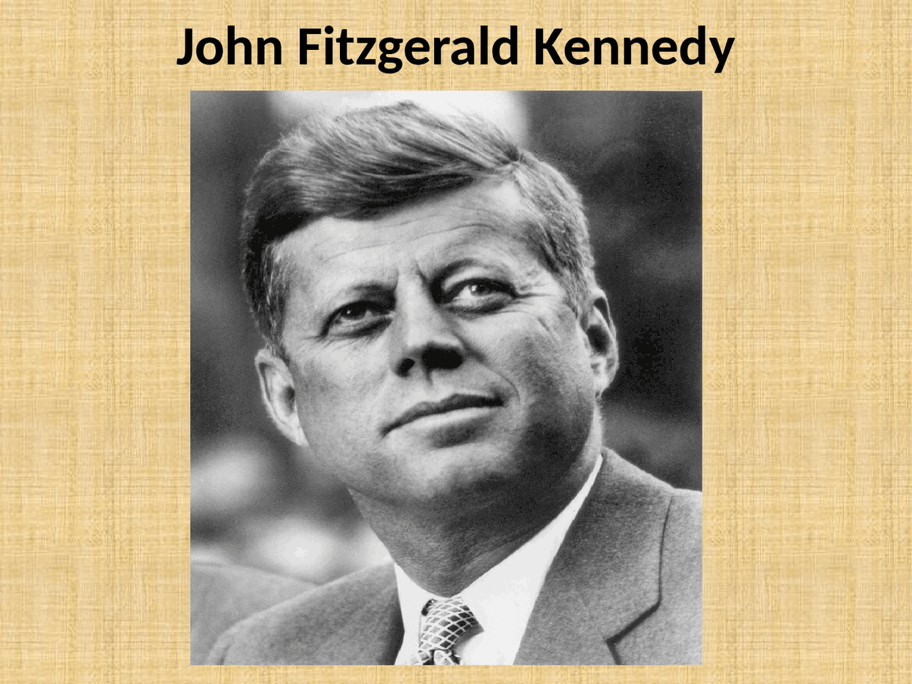 Riassunto Sulla Figura Di Kennedy Docsity